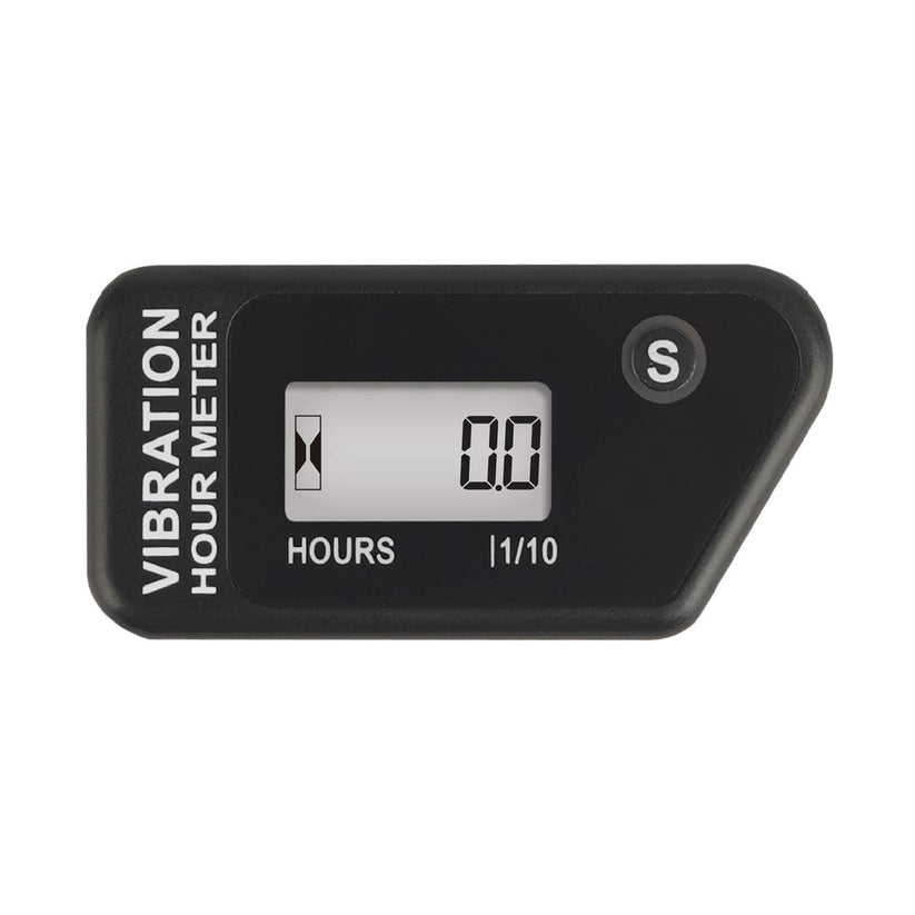 Runleader RL-HM016D Digital Self Powered Wireless Hour Meter, Vibratio