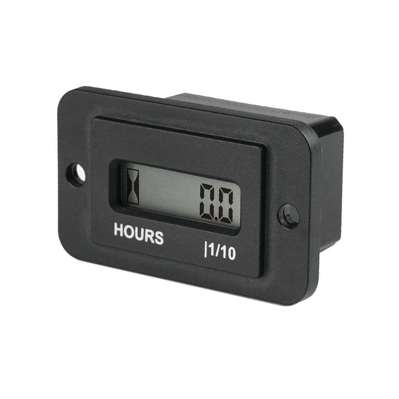 Runleader RL-HM010-1 Digital LCD Hour Counter, AC 86V to 230V or DC 4.